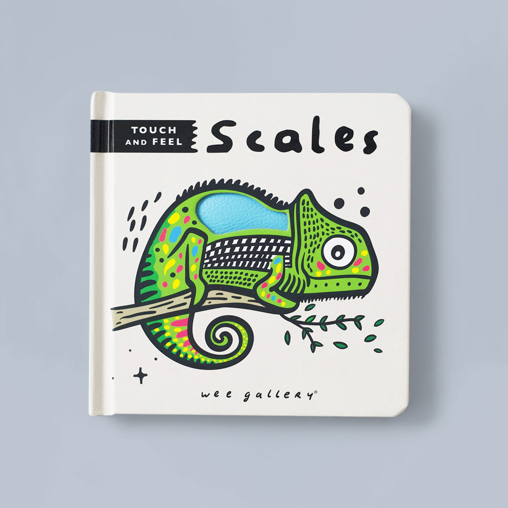 Touch and Feel Book, Scales | Wee Gallery | Babyblooms