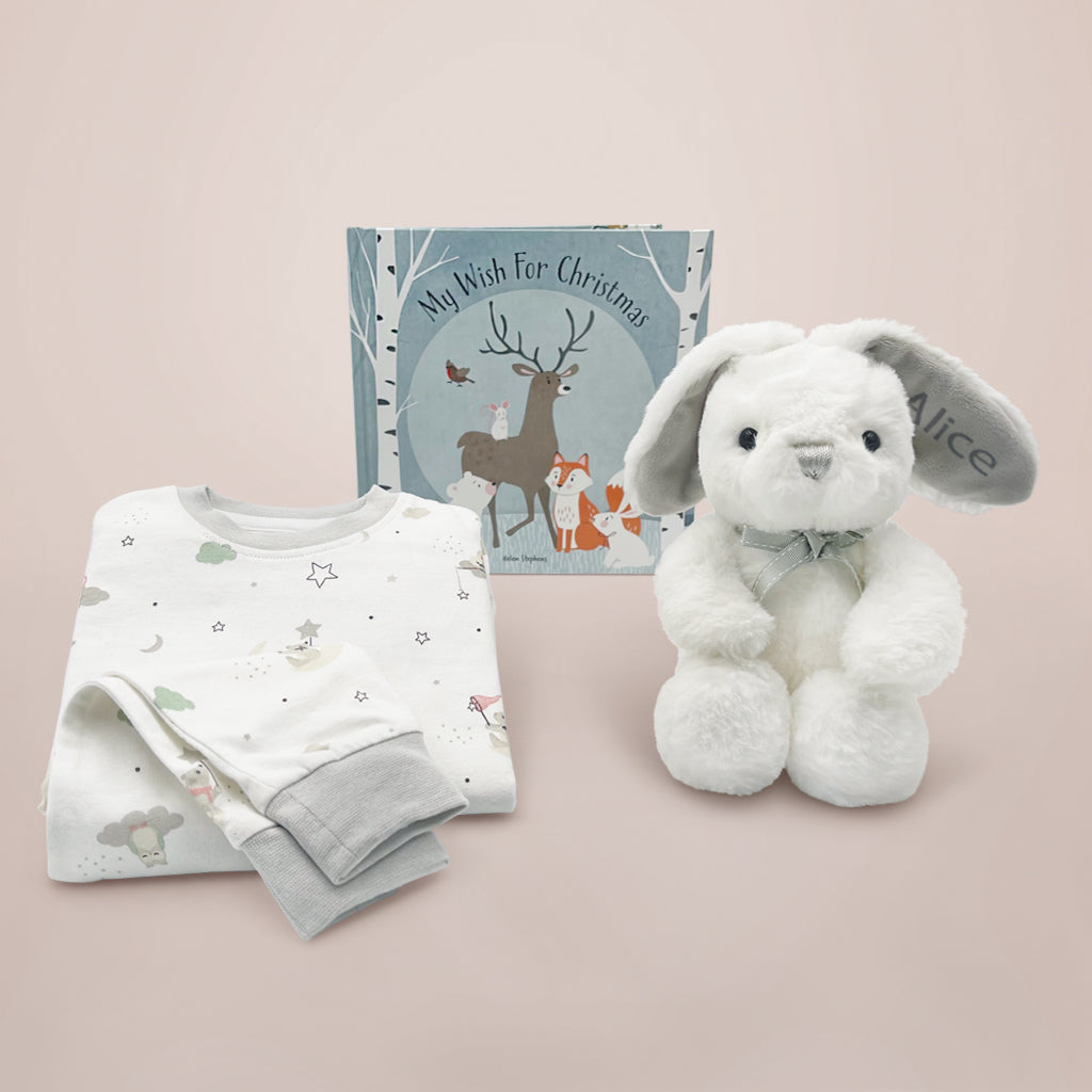 Personalised Christmas Bedtime Gift Set | Baby Christmas Gift – Babyblooms