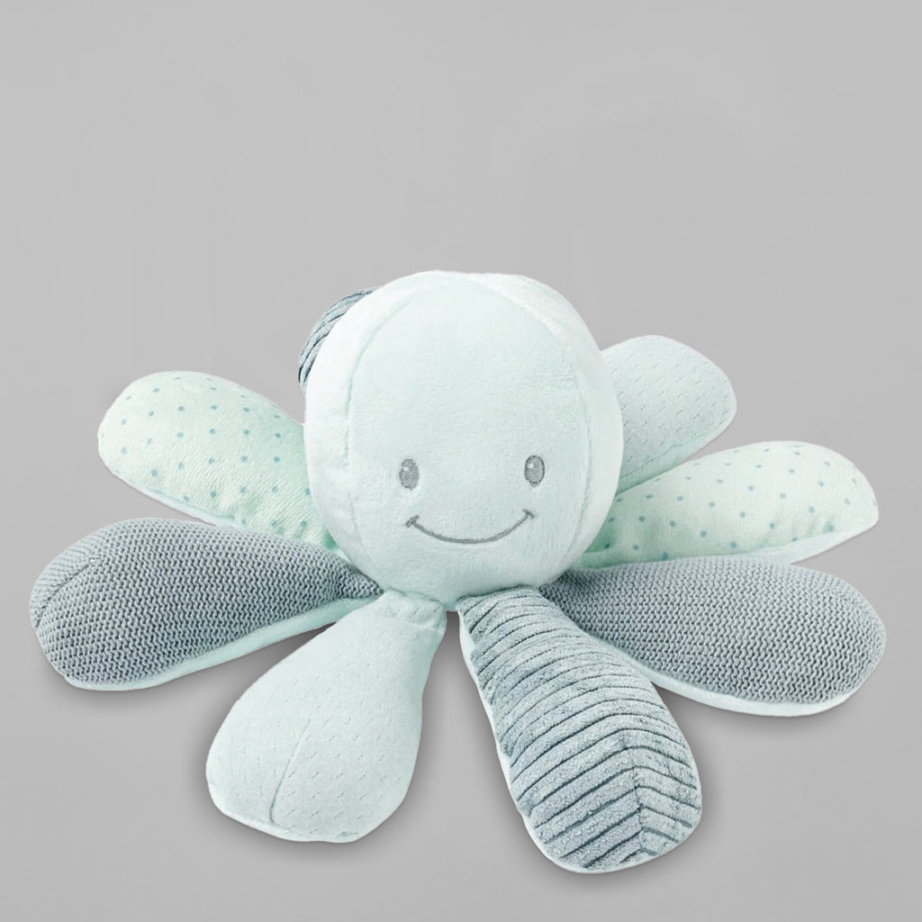 Nattou Green Activity Octopus | Baby & Toddler Gifts | Babyblooms