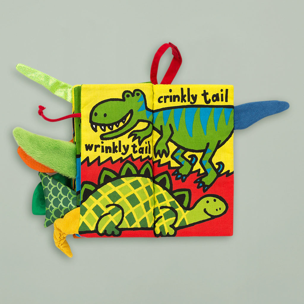 Dino Tails Activity Book | Jellycat | Sensory Toys – Babyblooms
