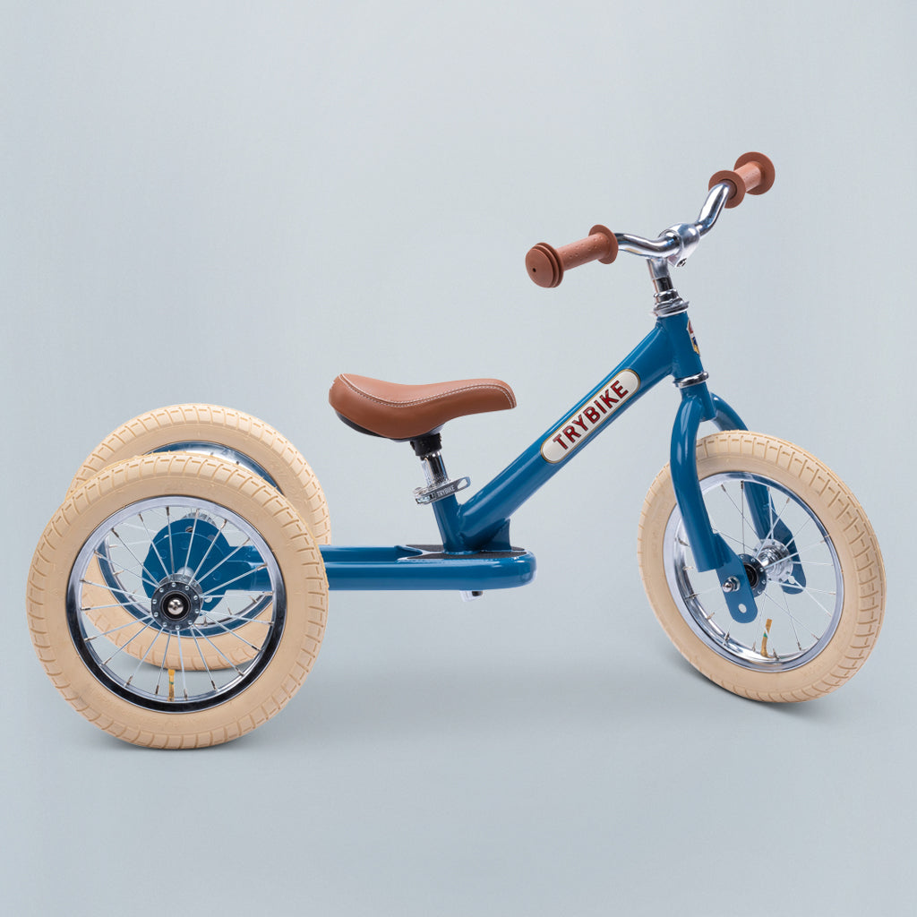 Trybike Steel Balance Trike, Blue | Babyblooms