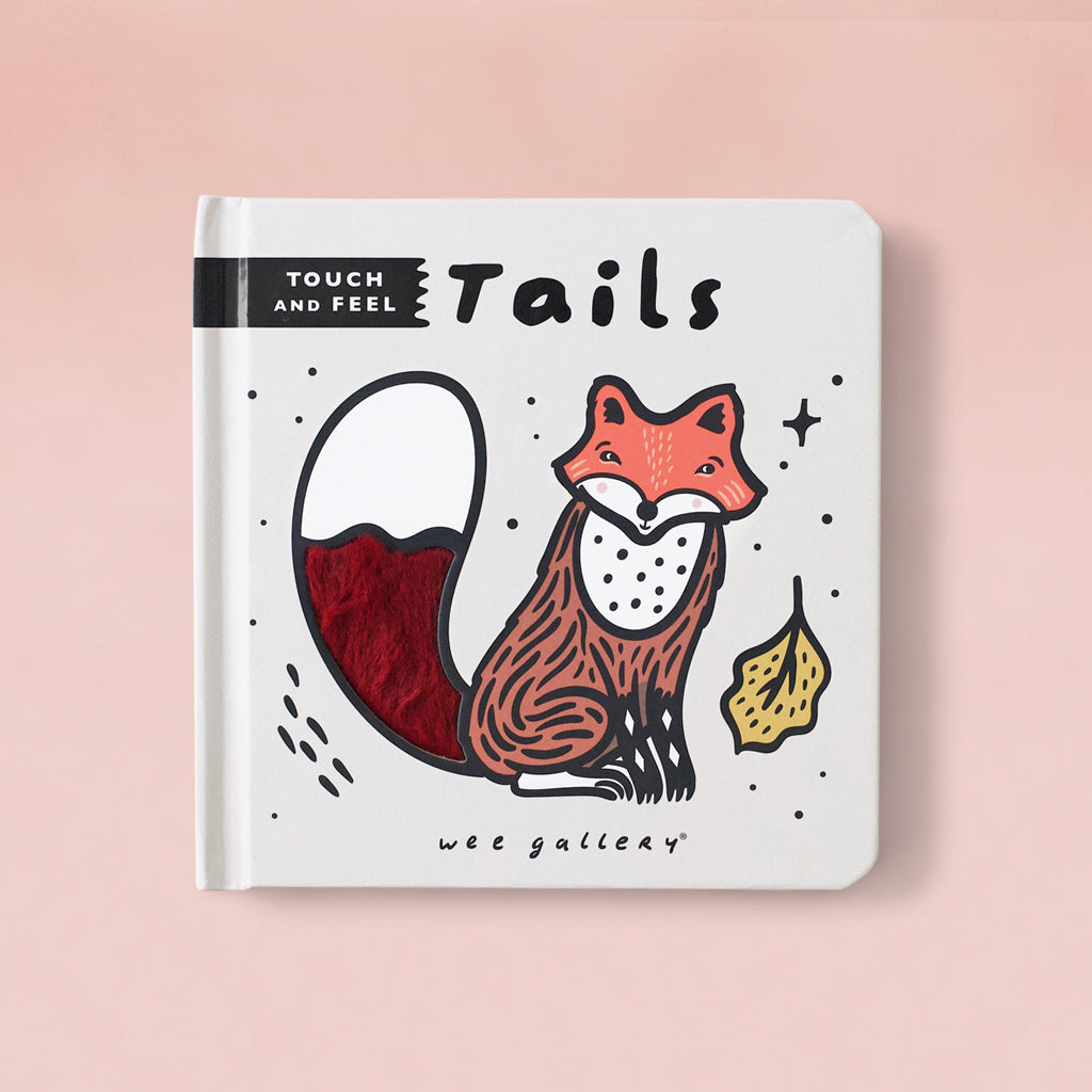 Touch and Feel Book, Tails | Wee Gallery | Babyblooms