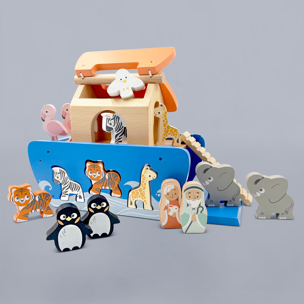 Noah's Ark Shape Sorter | Ethical & Sustainable Toys | Babyblooms