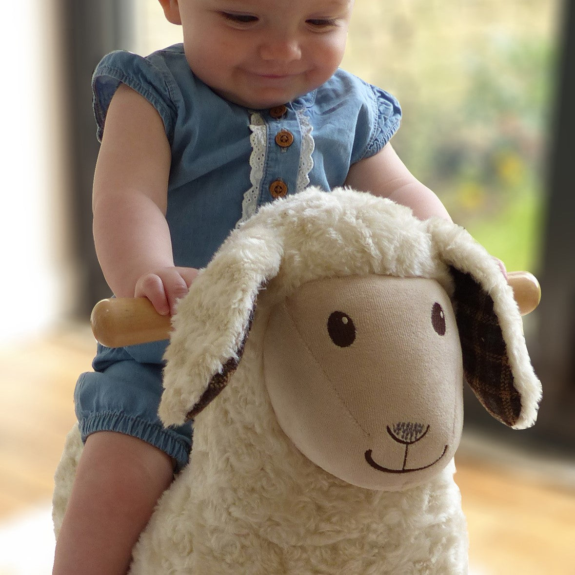 Lambert Rocking Sheep | Wooden Rocking Animals | Babyblooms